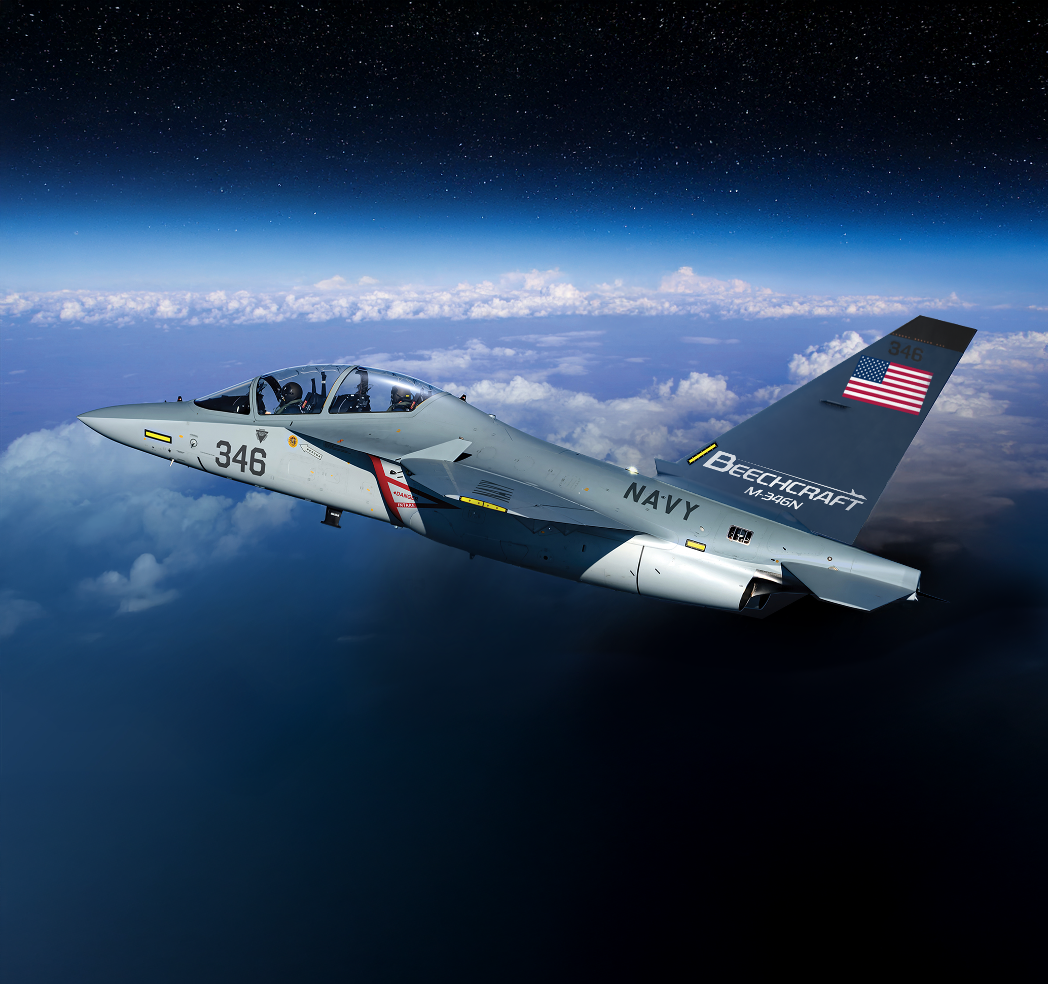 Beechcraft M-346N unveiled as ready-now solution for U.S. Navy Undergraduate Jet Training System ...